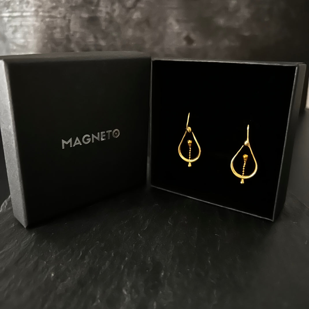 MAGNETO Earrings Float Gold