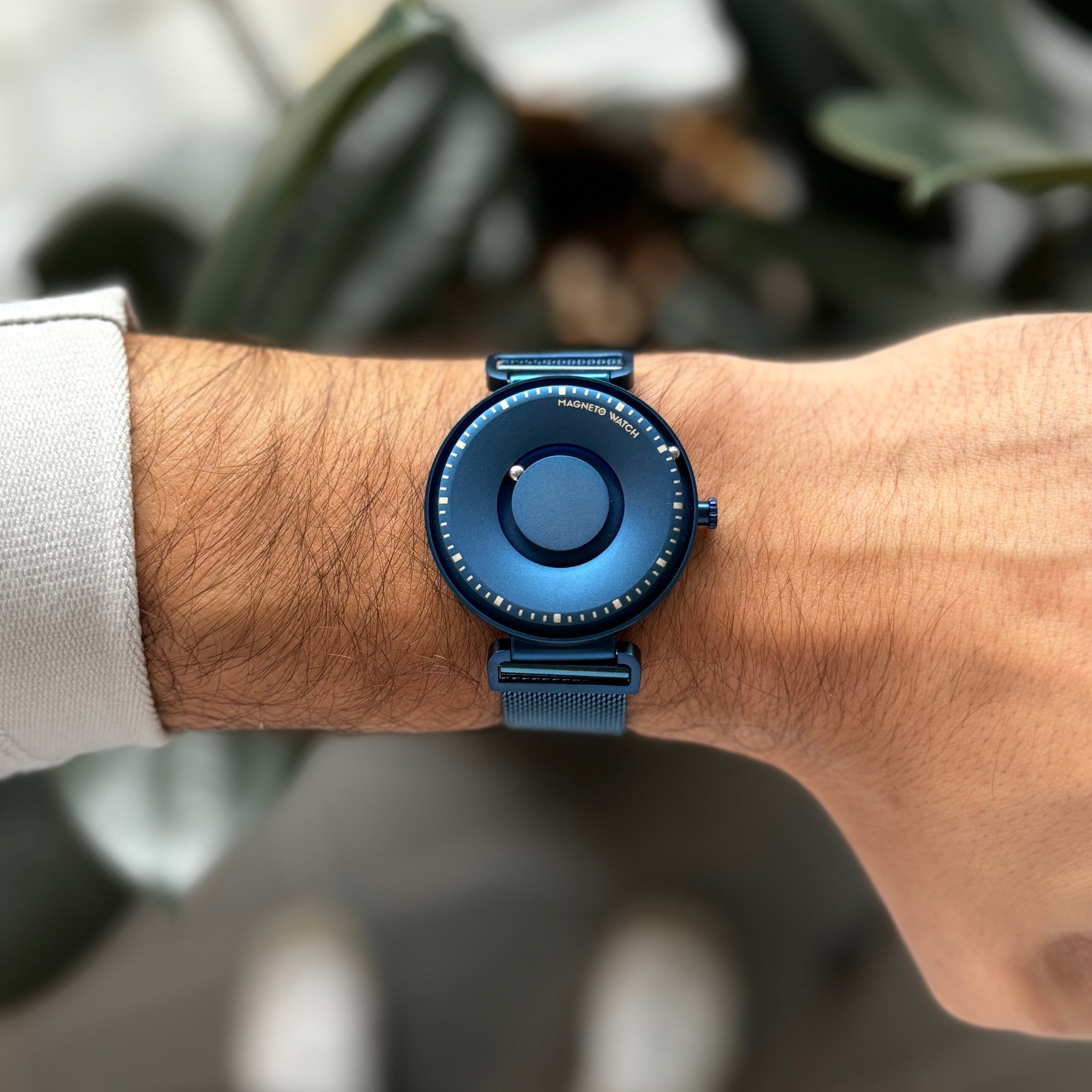 Magneto Watch Fusion Blue Unisex Watch – 41.7mm – Timeless design with ...